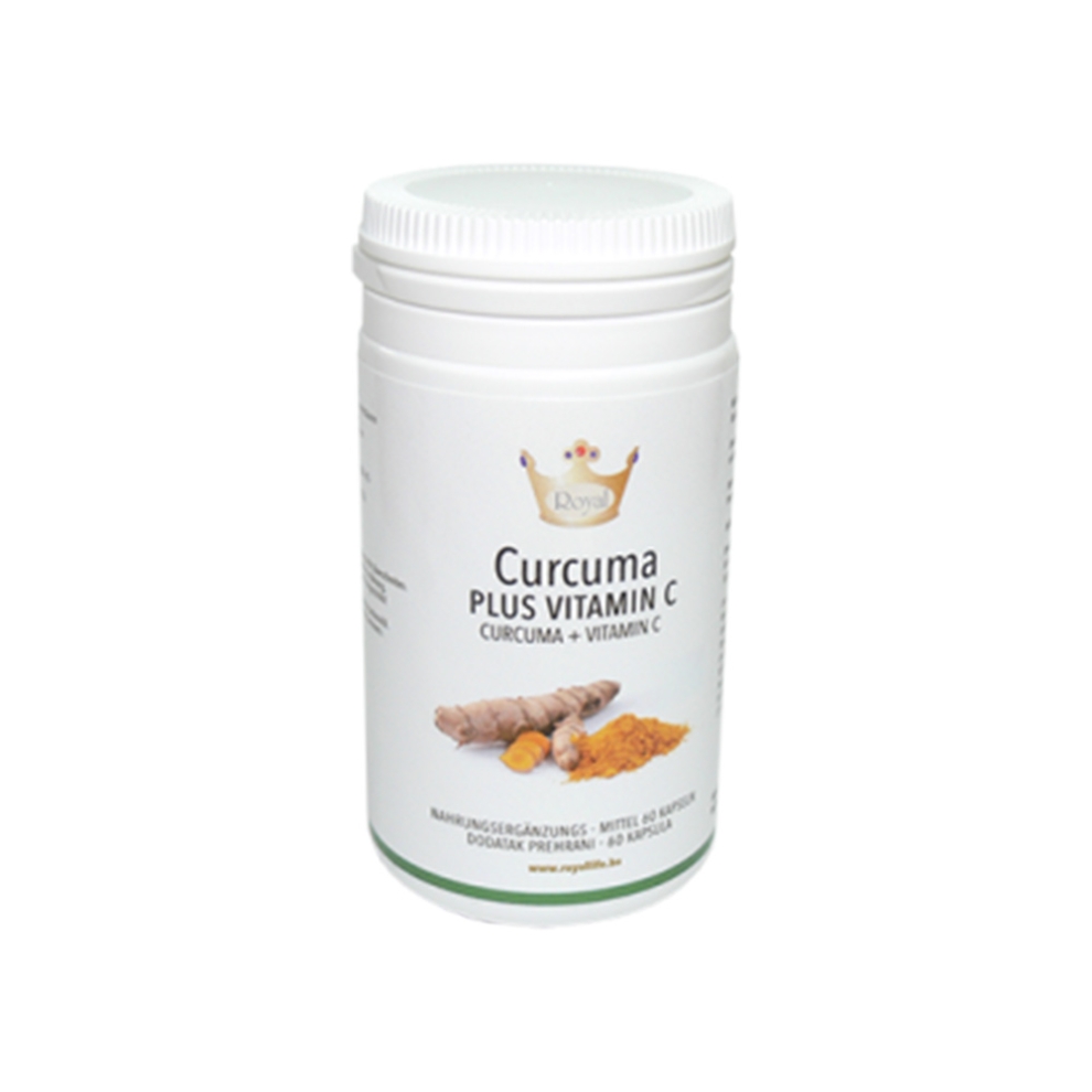 Kurkuma plus Vitamin C kapsule - Royal Life